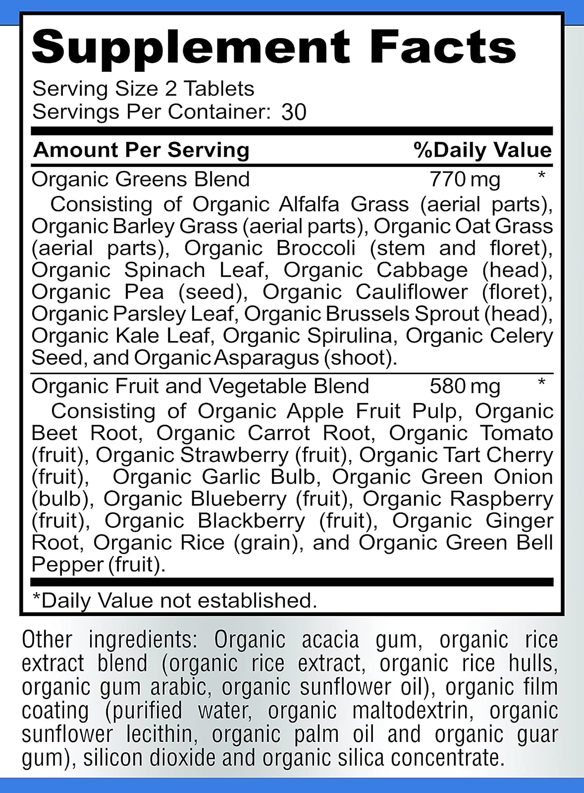 Fruit and Veggie greens for healthy digestion