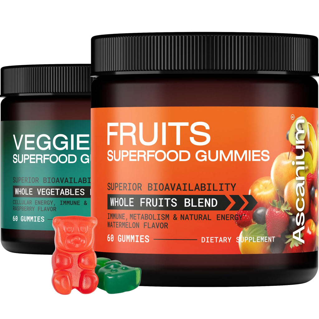 fruit and veggie gummies for energy