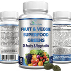 Fruit and Veggie superfood greens tablets