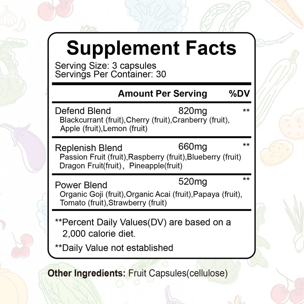 fruit-based vitamins for daily energy