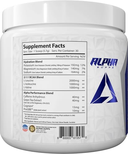 Fruit burst amino powder for workouts
