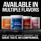 fruit burst flavour pre-workout supplement