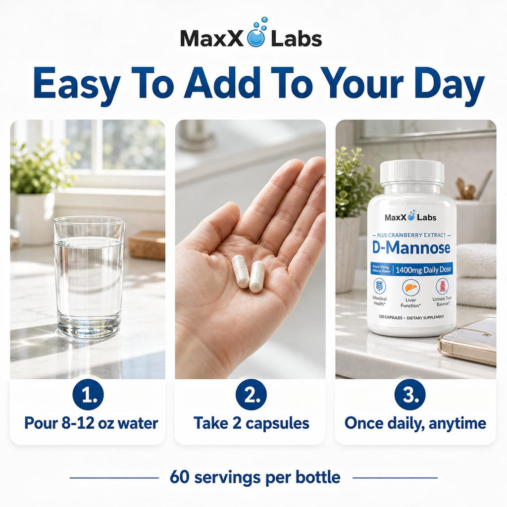 Fruit extract D-Mannose for digestive balance