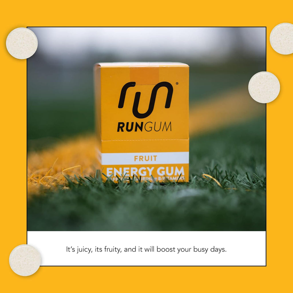 fruit flavored gum for workouts