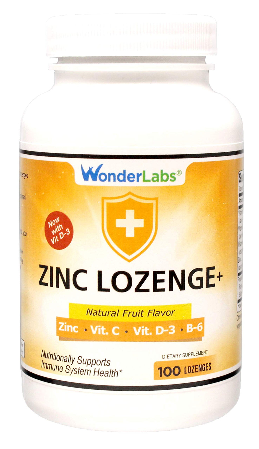 fruit flavored zinc lozenges