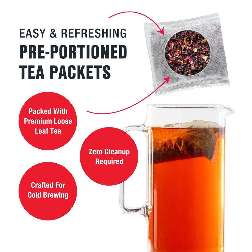 fruit-forward herbal tea experience
