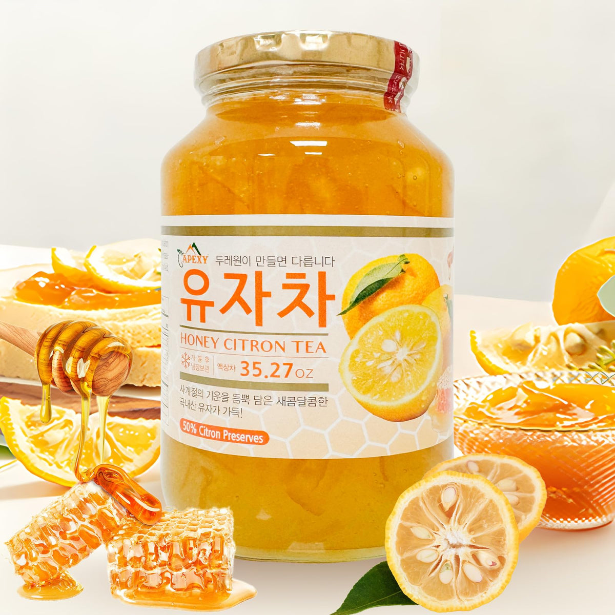 fruit herbal tea for wellness