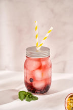 fruit-infused berry mojito tea