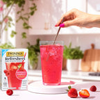 fruit-infused herbal tea blend