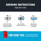 Fruit-infused rooibos tea for wellness