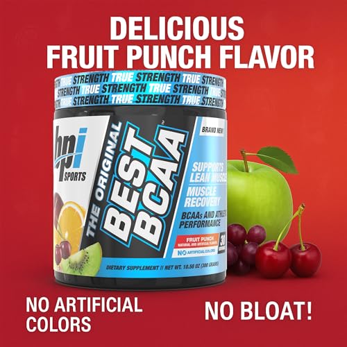 Fruit punch BCAA amino acids