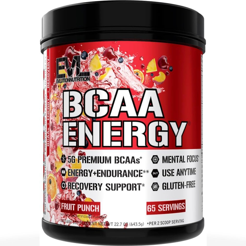 fruit punch BCAA energy supplement