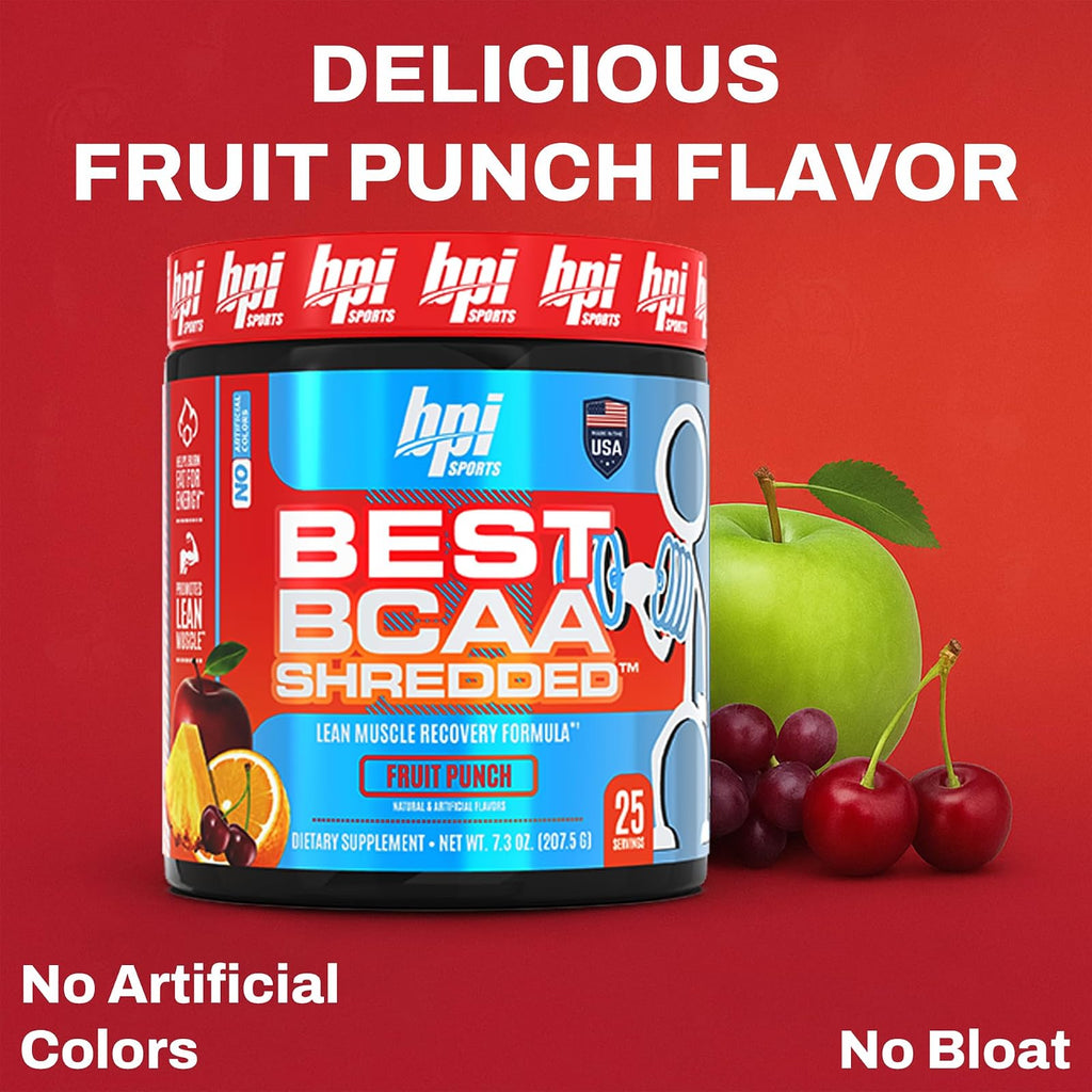 Fruit Punch BCAA for energy boost