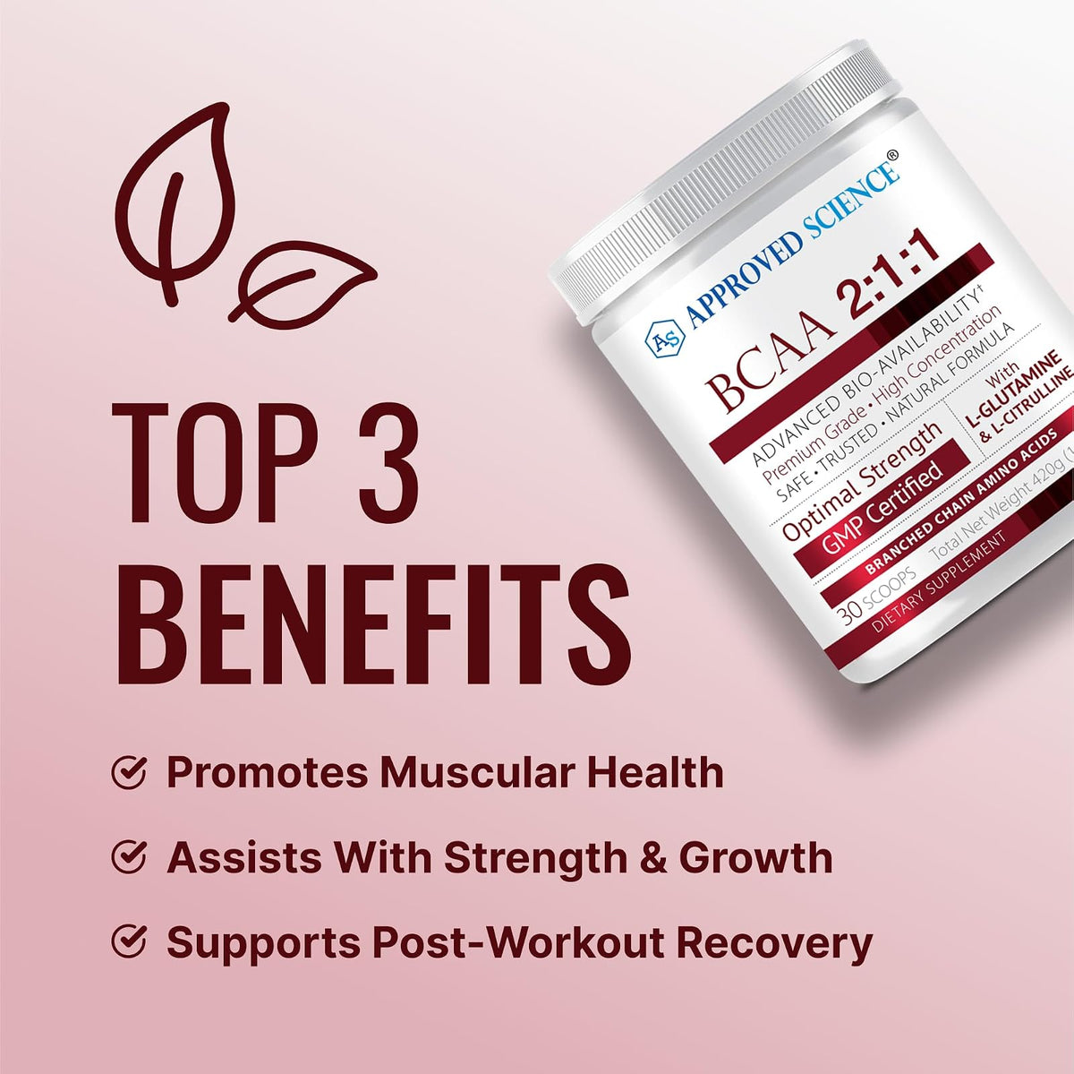 Fruit punch BCAA for workout support