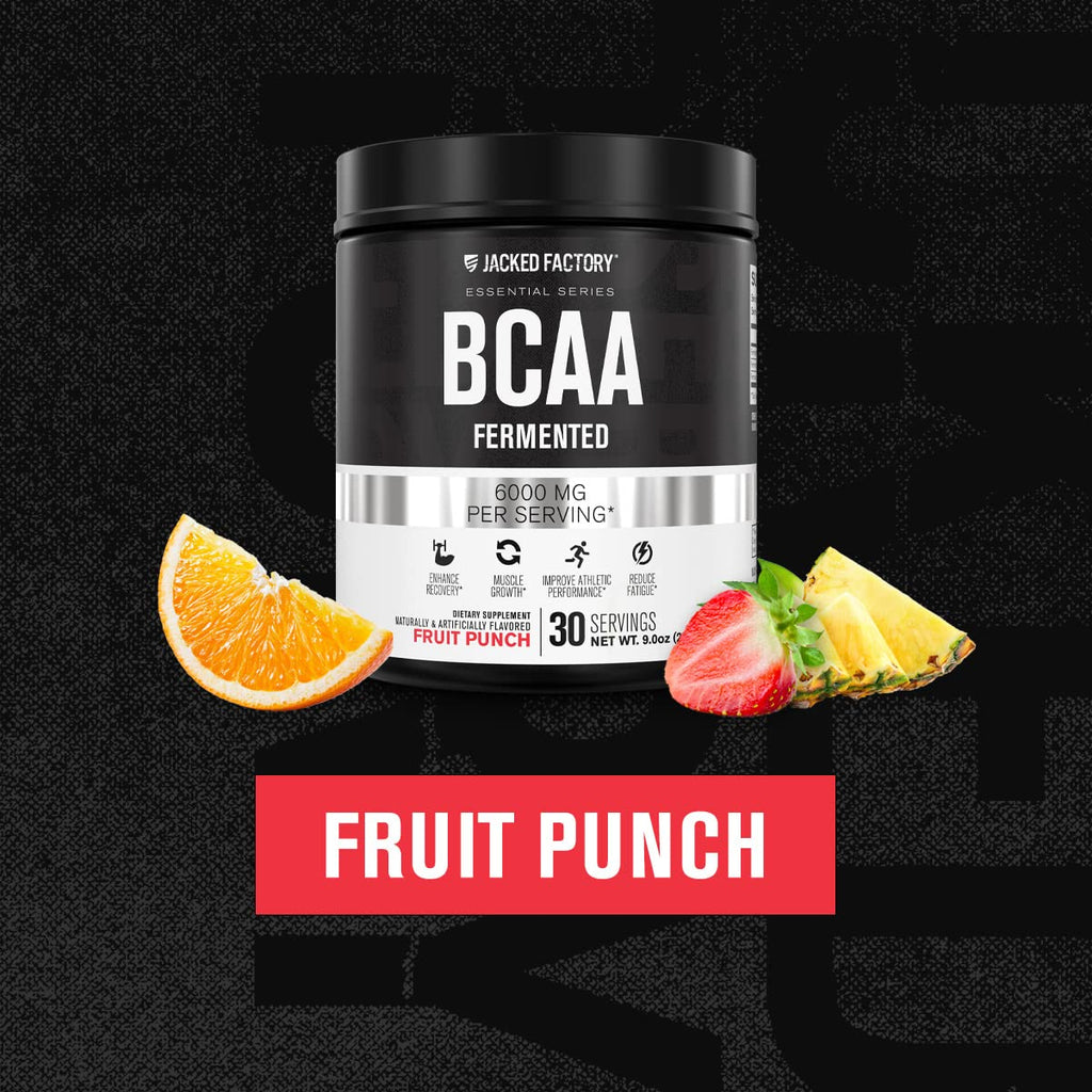 Fruit punch BCAA powder for energy
