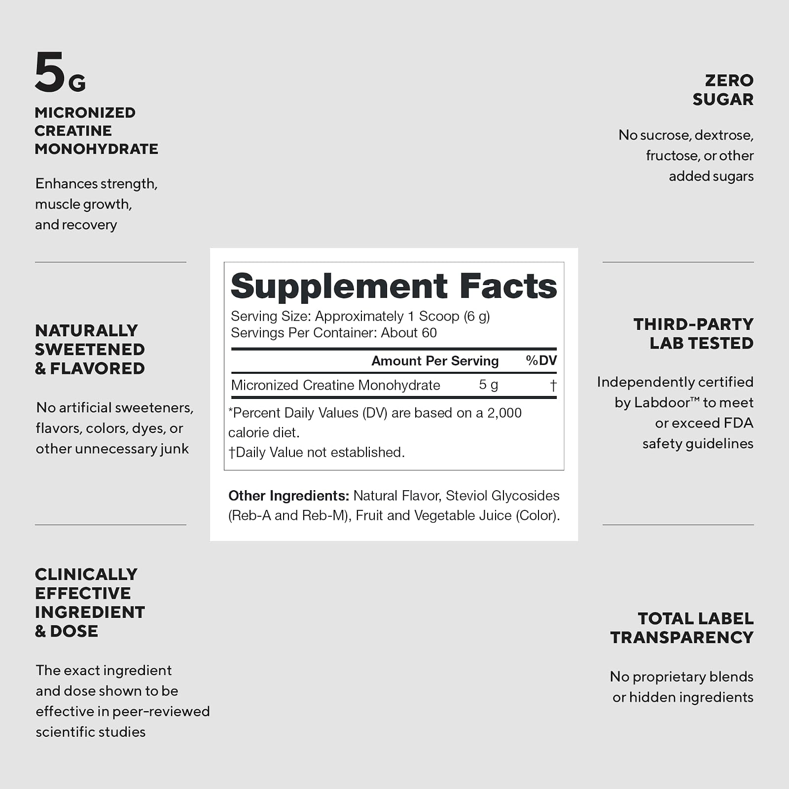 fruit punch creatine monohydrate powder