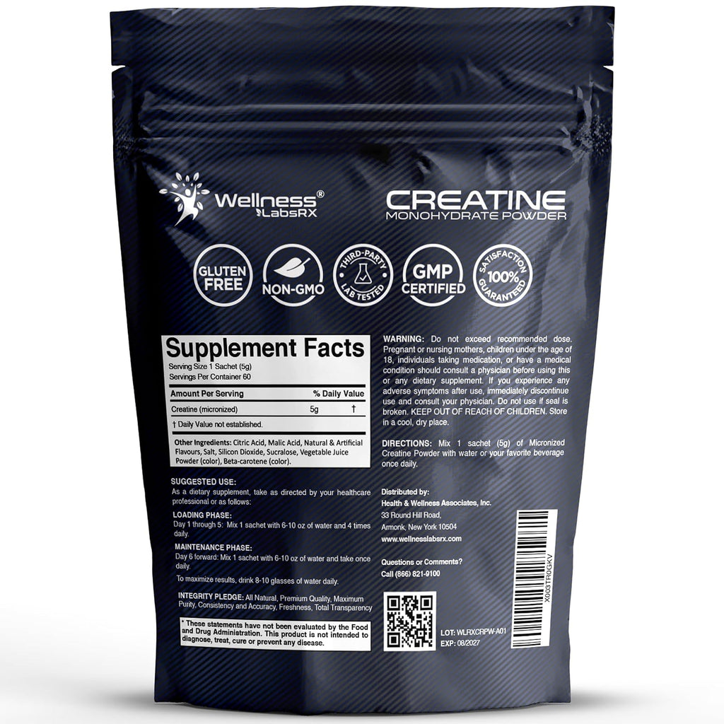 fruit punch creatine sachets for workouts