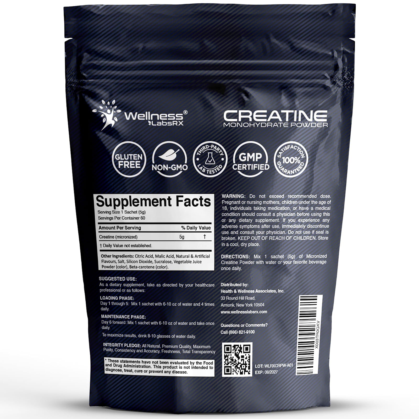 fruit punch creatine sachets for workouts