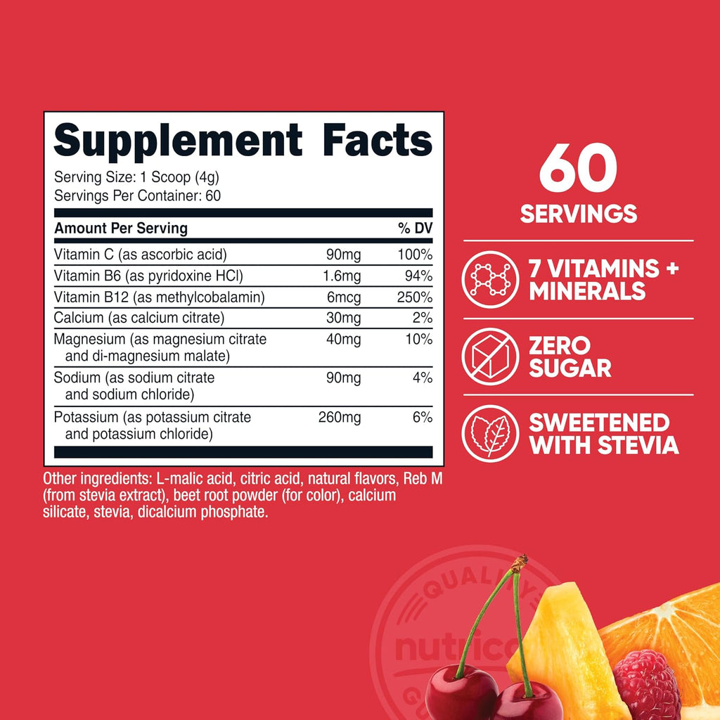 Fruit punch electrolyte complex benefits