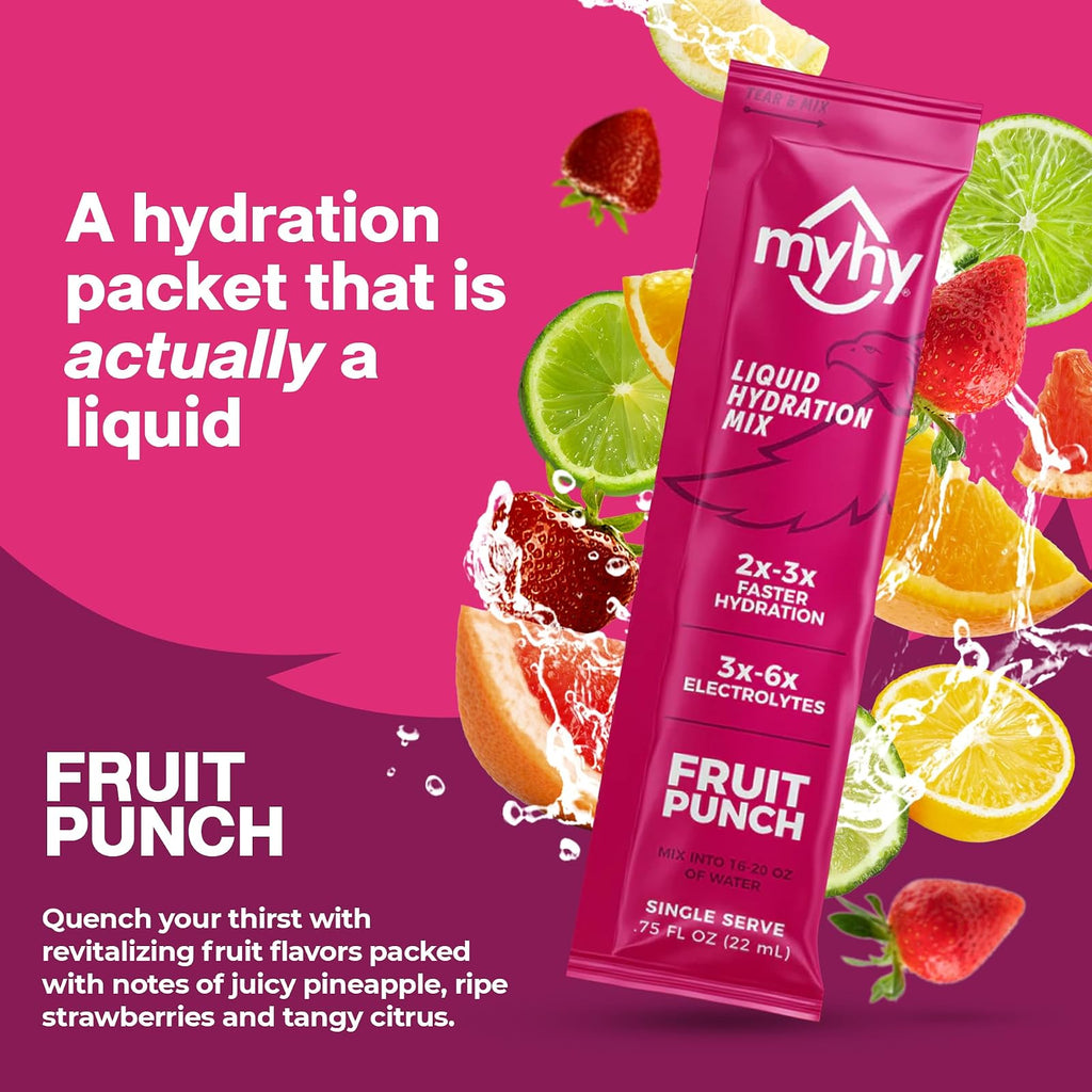 fruit punch electrolyte drink mix for athletes