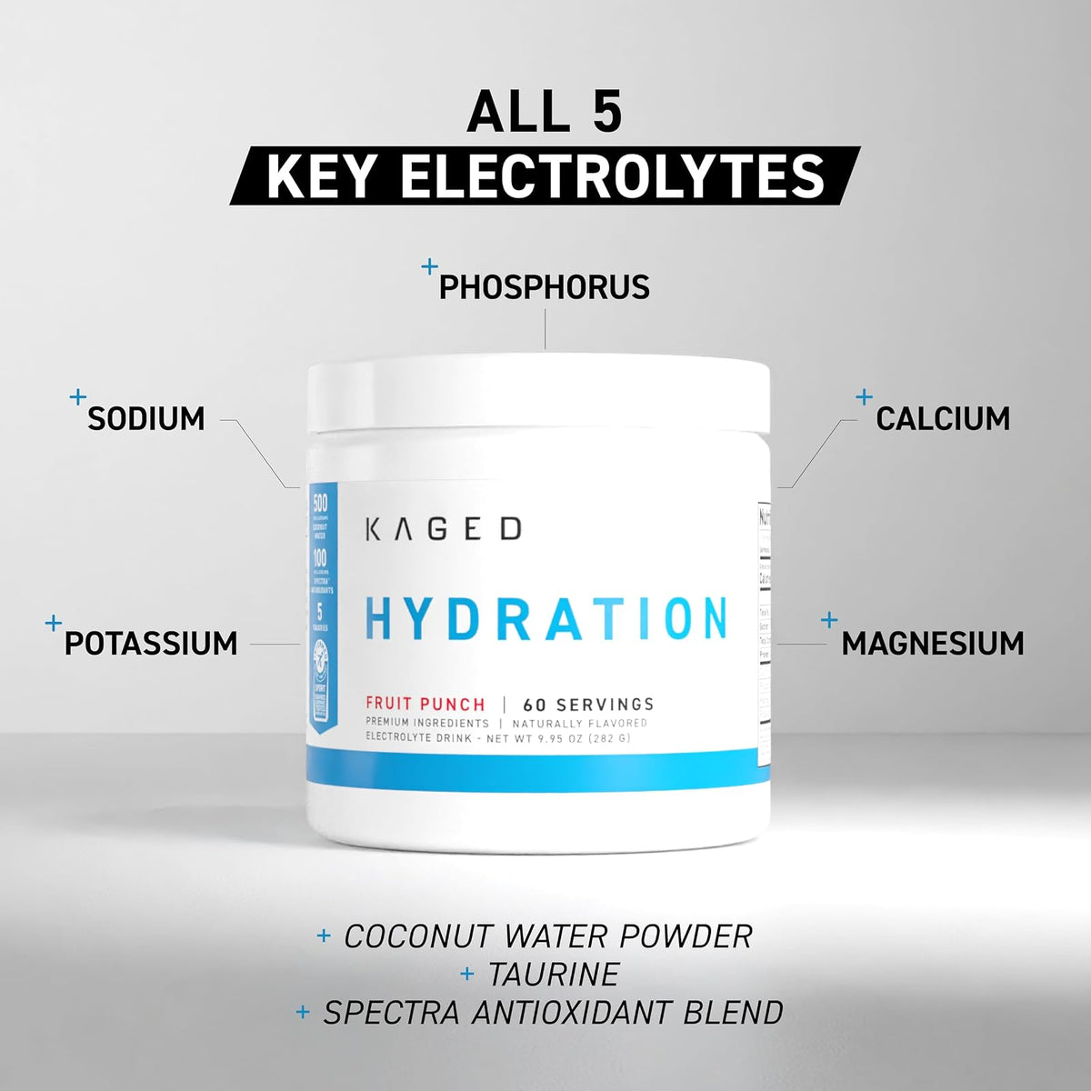 Fruit punch electrolyte drink mix