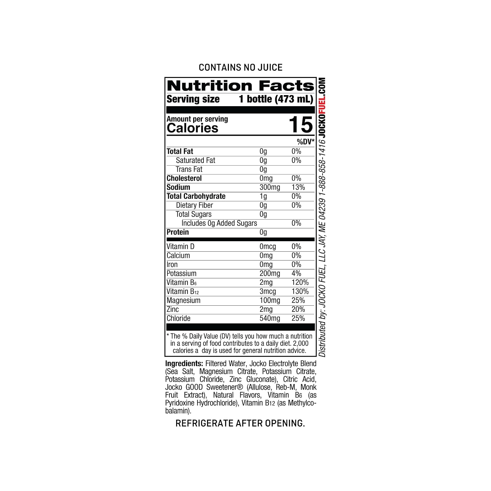 Fruit punch electrolyte powder for workouts