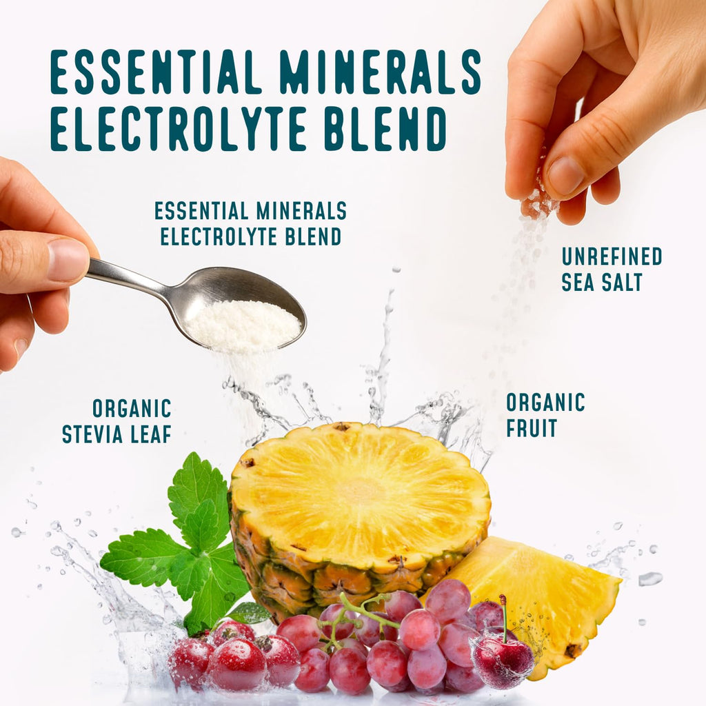 Fruit punch electrolytes for sports recovery