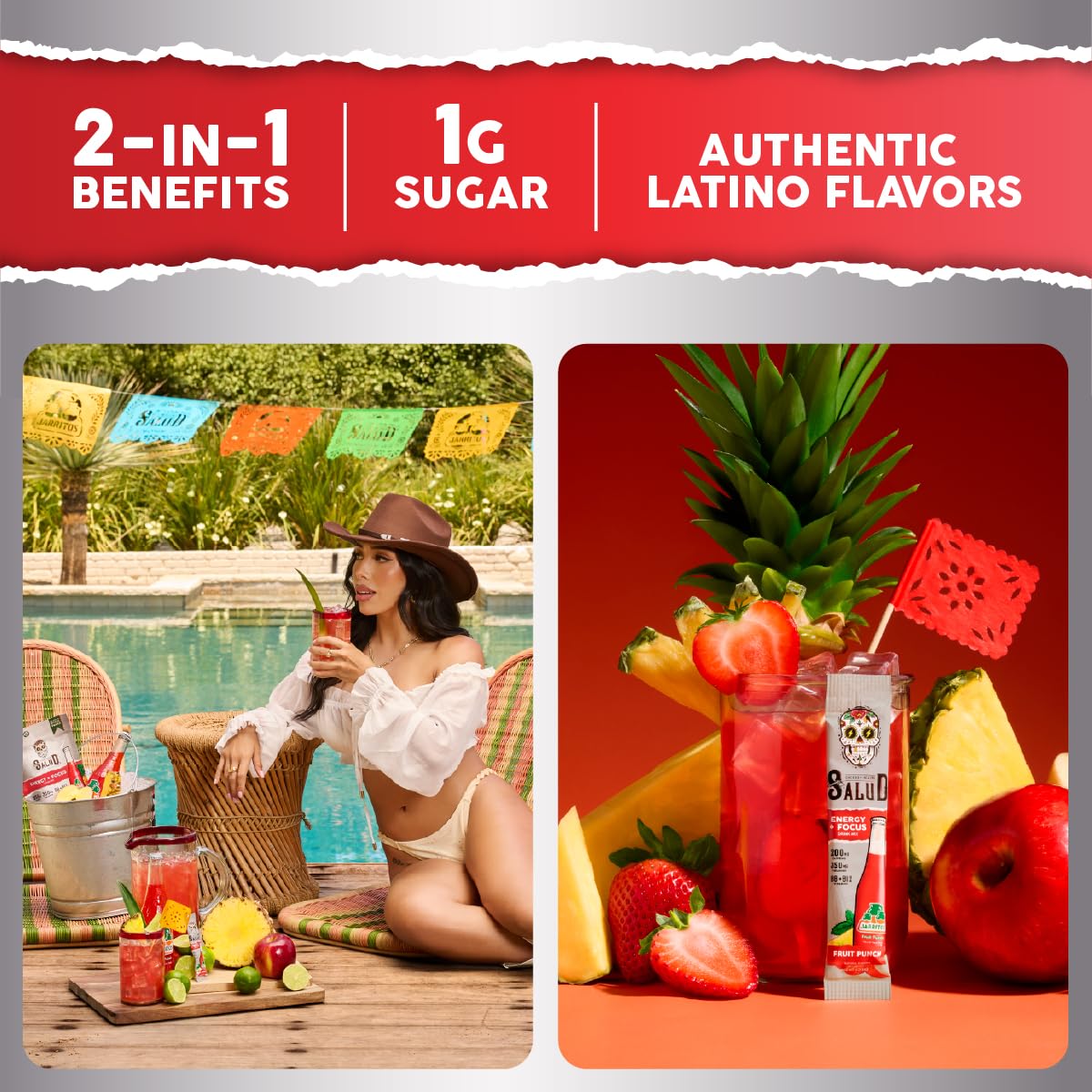 Fruit punch endurance drink mix