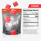 Fruit punch energy chews for endurance