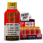 Fruit Punch energy shot for athletes