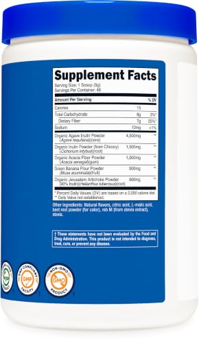 fruit punch flavor prebiotic fiber