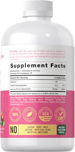 fruit punch flavored iron supplement