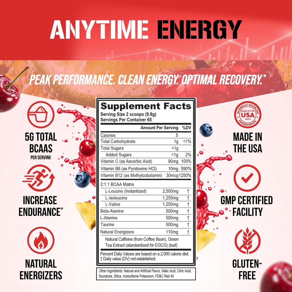 fruit punch flavour amino acids