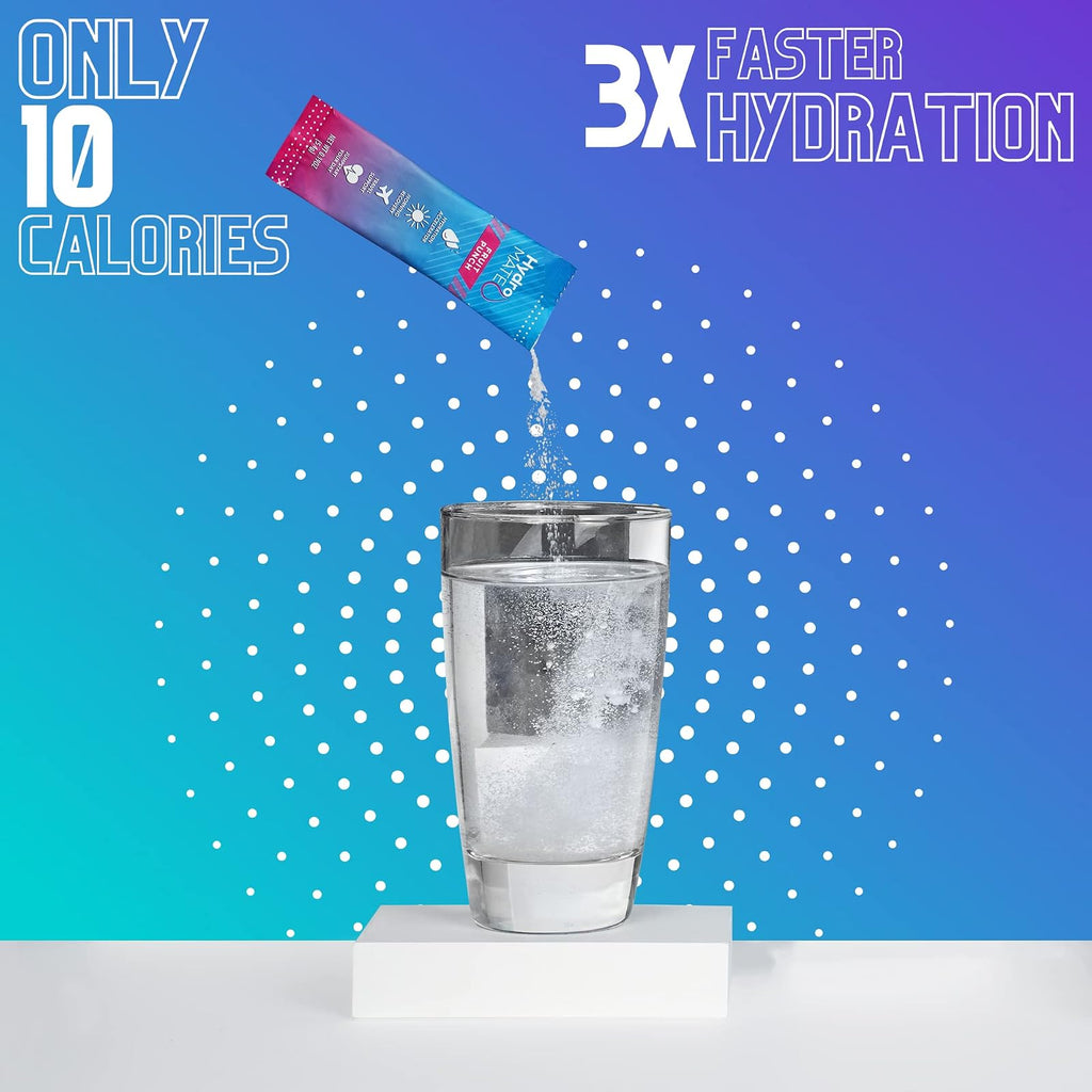fruit punch flavour electrolyte mix
