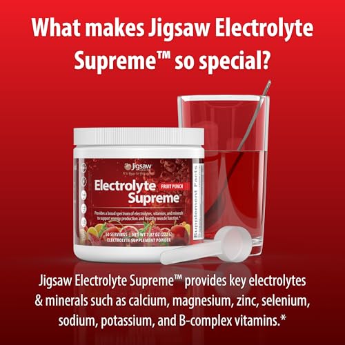 fruit punch flavour electrolyte supplement