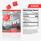 Fruit punch flavour energy chews