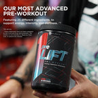fruit punch flavour pre-workout energy