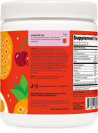 fruit punch flavour pre-workout supplement