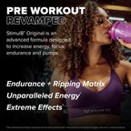 fruit punch flavour pre-workout supplement