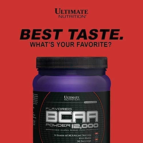 fruit punch flavoured BCAA drink