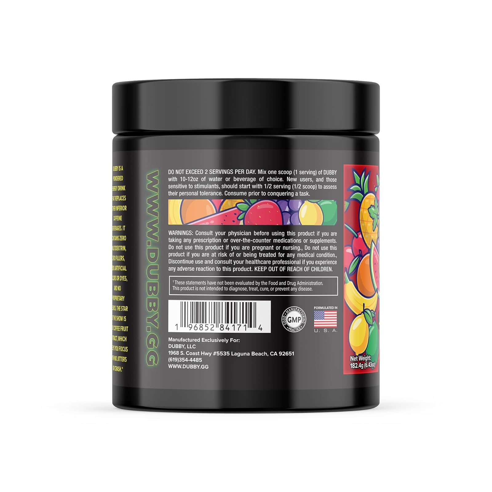 Fruit punch lemon lime energy boost