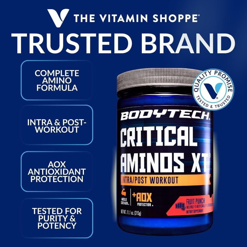 Fruit punch post-workout supplement by BodyTech