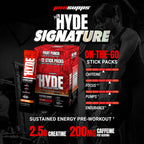 Fruit punch pre-workout energy boost