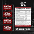 fruit punch pre workout energy boost