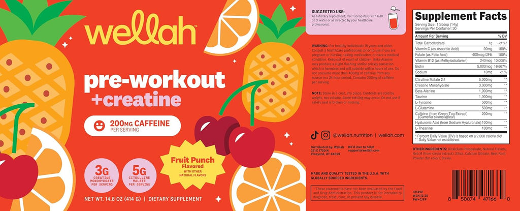 fruit punch pre-workout for athletes