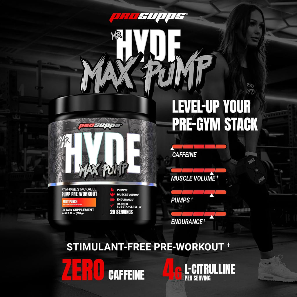 Fruit punch pre-workout for intense workouts