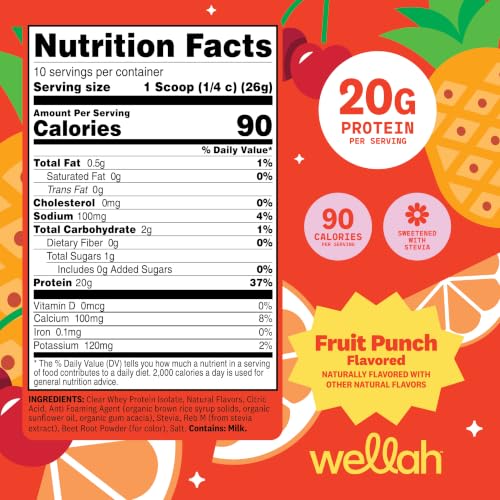 fruit punch whey protein powder