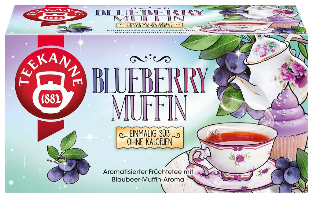 fruit tea with blueberry flavour