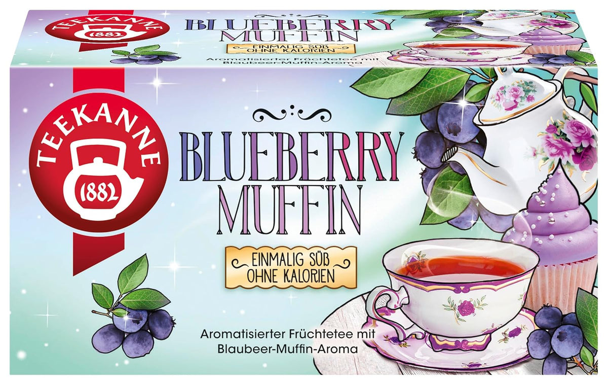fruit tea with blueberry flavour