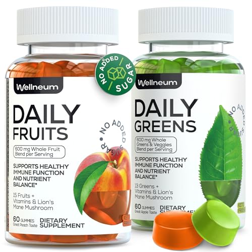 fruit & veggies gummy vitamins for immunity